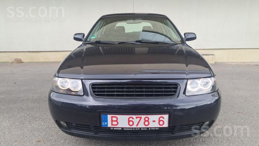 Blue Audi A3 2003 in Ogre, with an engine capacity of 1.80 L and mileage of 209 thousand km for 2950 €, photo 3 on AUTOMOTO.COM.LV