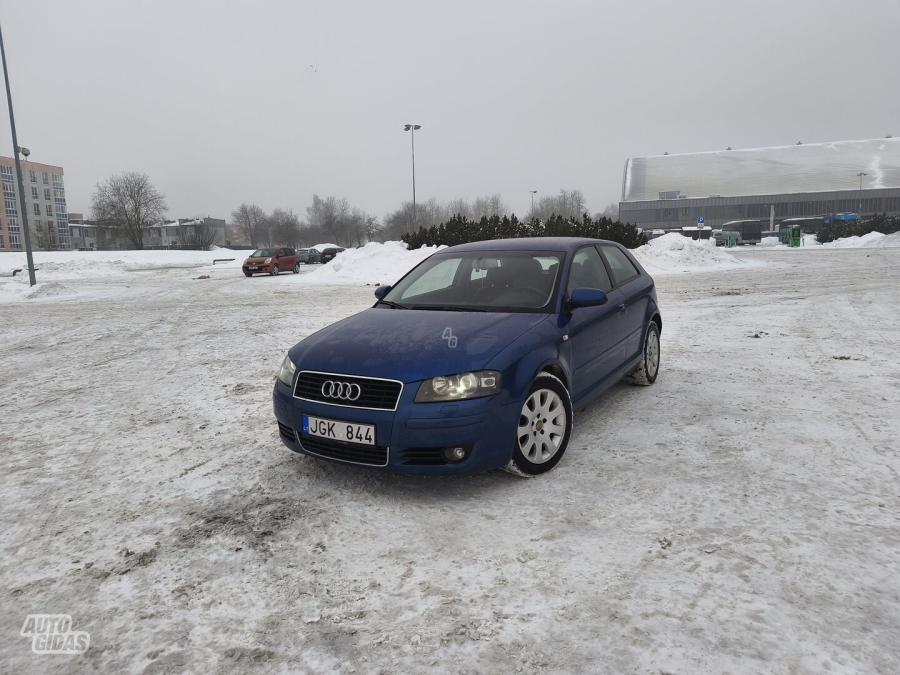 Blue Audi A3 2003 in Siauliai, with an engine capacity of 2.00 L and mileage of 350 thousand km for 1300 €, photo 1 on AUTOMOTO.COM.LV