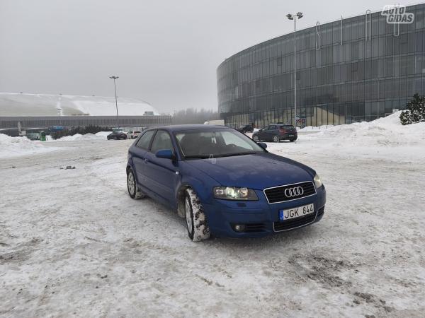Blue Audi A3 2003 in Siauliai, with an engine capacity of 2.00 L and mileage of 350 thousand km for 1300 €, photo 2 on AUTOMOTO.COM.LV