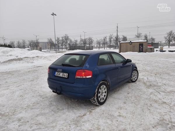 Blue Audi A3 2003 in Siauliai, with an engine capacity of 2.00 L and mileage of 350 thousand km for 1300 €, photo 3 on AUTOMOTO.COM.LV