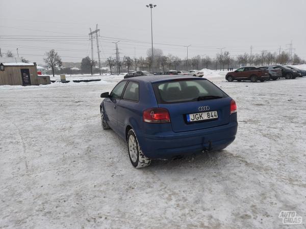 Blue Audi A3 2003 in Siauliai, with an engine capacity of 2.00 L and mileage of 350 thousand km for 1300 €, photo 4 on AUTOMOTO.COM.LV