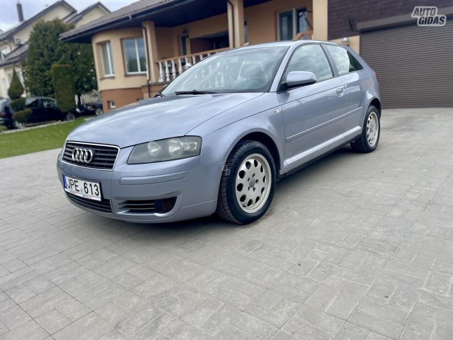 Blue Audi A3 2003 in Vilnius, with an engine capacity of 2.00 L and mileage of 397 thousand km for 2000 €, photo 9 on AUTOMOTO.COM.LV
