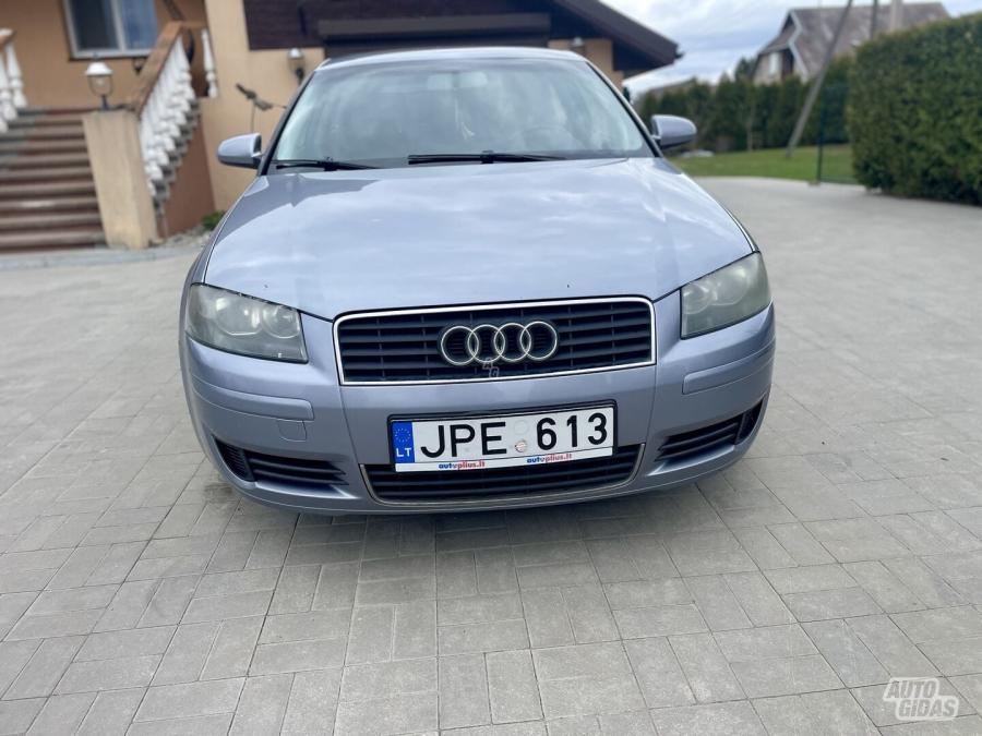 Blue Audi A3 2003 in Vilnius, with an engine capacity of 2.00 L and mileage of 397 thousand km for 2000 €, photo 10 on AUTOMOTO.COM.LV