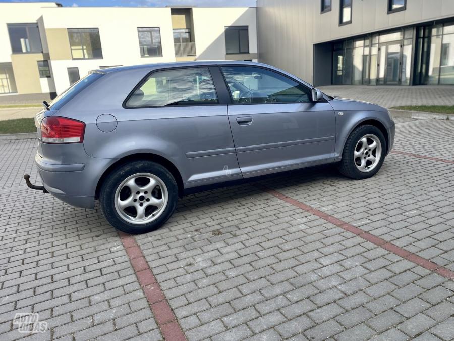 Blue Audi A3 2003 in Vilnius, with an engine capacity of 2.00 L and mileage of 397 thousand km for 2000 €, photo 8 on AUTOMOTO.COM.LV