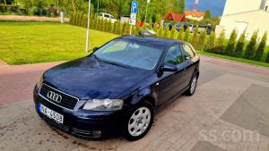 Blue Audi A3 2003 in Riga, with an engine capacity of 2.00 L and mileage of 437 thousand km for 1600 €, photo  on AUTOMOTO.COM.LV