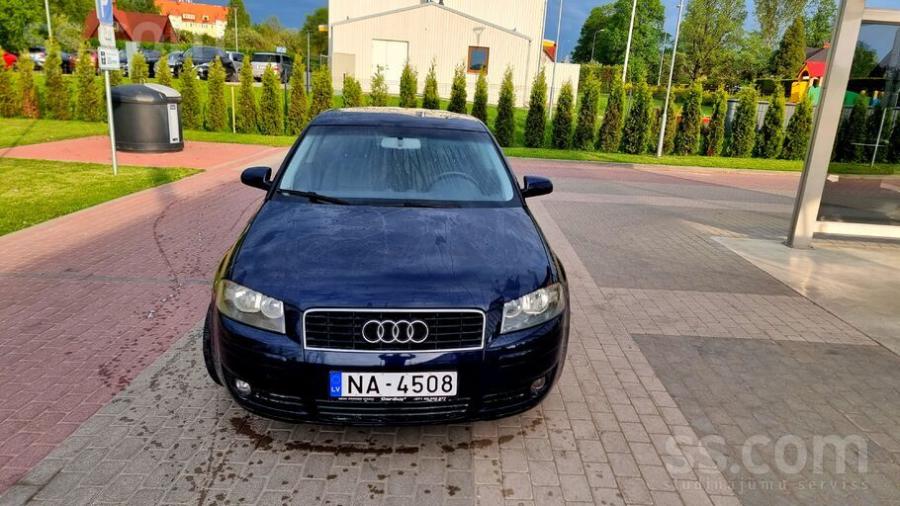 Синий Ауди А3 2003 в Рига, объемом двигателя 2.00 л и пробегом 437 тыс. км за 1600 €, фото 3 на AUTOMOTO.COM.LV