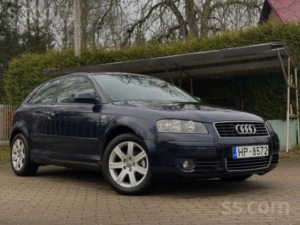 Zils Audi A3 2003 Rīga, ar dzinēja tilpumu 1.90 L un nobraukumu 394 tūkst. km par 1950 €, foto 1 vietnē AUTOMOTO.COM.LV