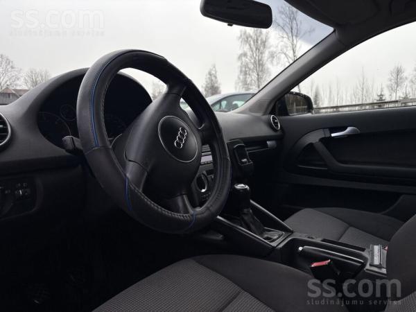 Zils Audi A3 2003 Rīga, ar dzinēja tilpumu 1.90 L un nobraukumu 394 tūkst. km par 1950 €, foto 4 vietnē AUTOMOTO.COM.LV