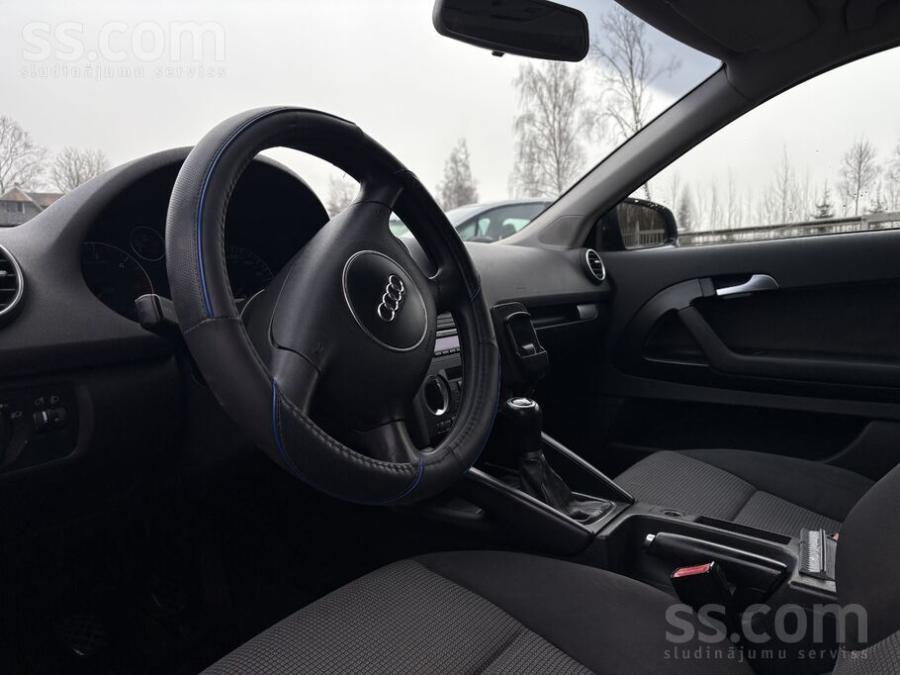 Zils Audi A3 2003 Rīga, ar dzinēja tilpumu 1.90 L un nobraukumu 394 tūkst. km par 1950 €, foto 5 vietnē AUTOMOTO.COM.LV