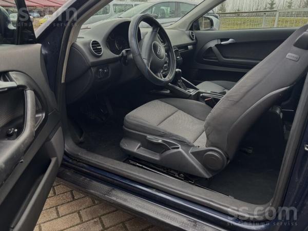 Zils Audi A3 2003 Rīga, ar dzinēja tilpumu 1.90 L un nobraukumu 394 tūkst. km par 1950 €, foto 9 vietnē AUTOMOTO.COM.LV