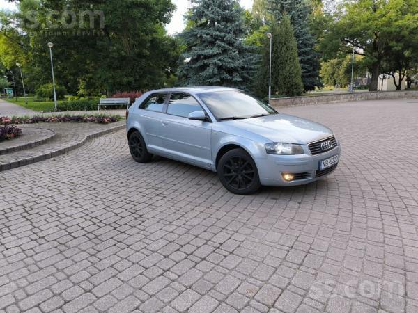 Blue Audi A3 2003 in Daugavpils, with an engine capacity of 1.90 L and mileage of 260 thousand km for 1800 €, photo 1 on AUTOMOTO.COM.LV