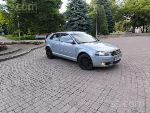 Blue Audi A3 2003 in Daugavpils, with an engine capacity of 1.90 L and mileage of 260 thousand km for 1800 €, photo  on AUTOMOTO.COM.LV
