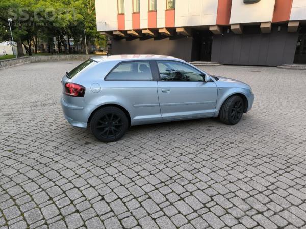 Blue Audi A3 2003 in Daugavpils, with an engine capacity of 1.90 L and mileage of 260 thousand km for 1800 €, photo 2 on AUTOMOTO.COM.LV