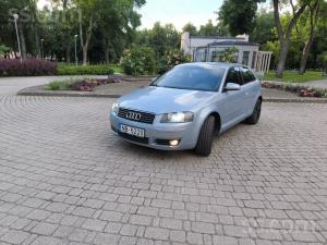 Blue Audi A3 2003 in Daugavpils, with an engine capacity of 1.90 L and mileage of 260 thousand km for 1800 €, photo 6 on AUTOMOTO.COM.LV