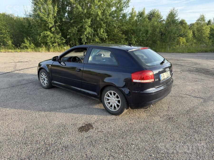 Blue Audi A3 2003 in Saldus, with an engine capacity of 2.00 L and mileage of 497 thousand km for 1500 €, photo 6 on AUTOMOTO.COM.LV