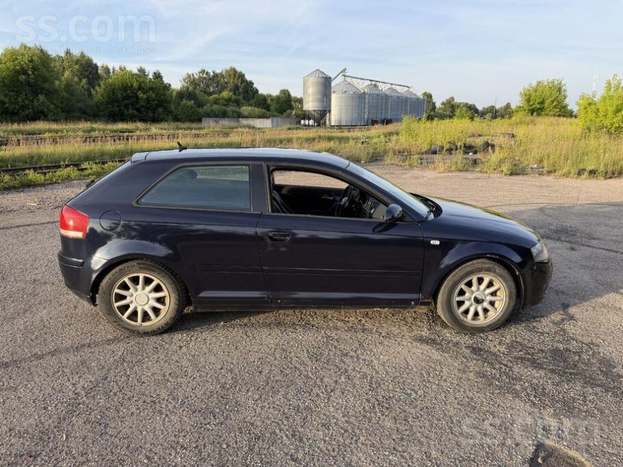 Blue Audi A3 2003 in Saldus, with an engine capacity of 2.00 L and mileage of 497 thousand km for 1500 €, photo 9 on AUTOMOTO.COM.LV