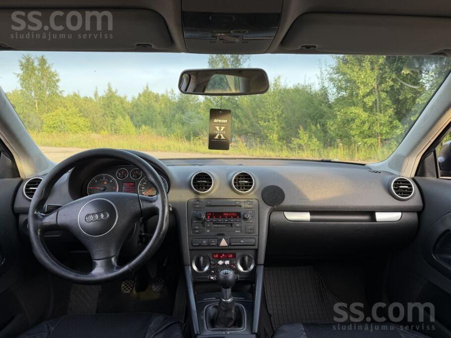 Blue Audi A3 2003 in Saldus, with an engine capacity of 2.00 L and mileage of 497 thousand km for 1500 €, photo 12 on AUTOMOTO.COM.LV