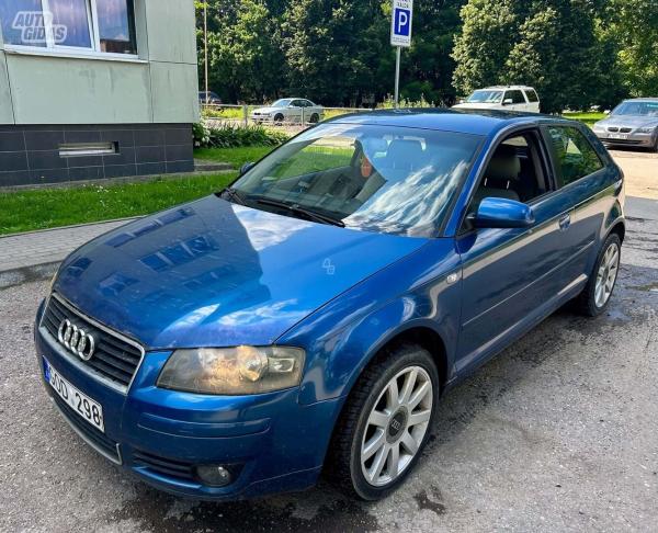 Blue Audi A3 2003 in Sirvintos, with an engine capacity of 2.00 L and mileage of 270 thousand km for 700 €, photo 1 on AUTOMOTO.COM.LV