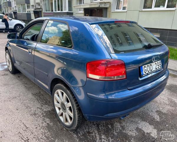 Blue Audi A3 2003 in Sirvintos, with an engine capacity of 2.00 L and mileage of 270 thousand km for 700 €, photo 4 on AUTOMOTO.COM.LV