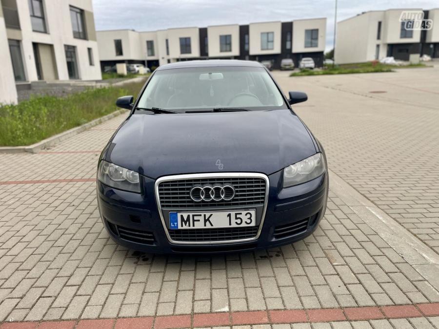 Синий Ауди А3 2003 в Вильнюс, объемом двигателя 1.90 л и пробегом 393 тыс. км за 1950 €, фото 10 на AUTOMOTO.COM.LV