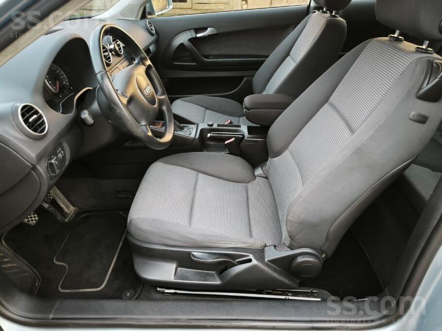 Синий Ауди А3 2003 в Екабпилс, объемом двигателя 1.90 л и пробегом 260 тыс. км за 1790 €, фото 10 на AUTOMOTO.COM.LV