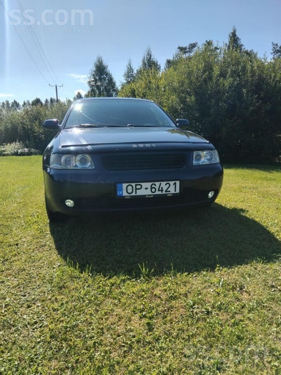 Zils Audi A3 2003 Rēzekne, ar dzinēja tilpumu 1.60 L un nobraukumu 245 tūkst. km par 1600 €, foto 1 vietnē AUTOMOTO.COM.LV