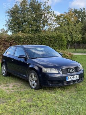 Zils Audi A3 2003 Jelgava, ar dzinēja tilpumu 2.00 L un nobraukumu 420 tūkst. km par 799 €, foto 3 vietnē AUTOMOTO.COM.LV