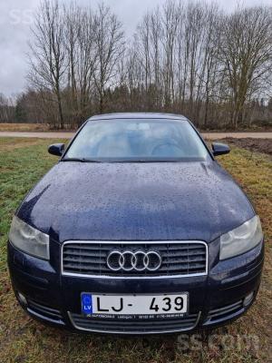 Blue Audi A3 2004 in Riga, with an engine capacity of 2.00 L and mileage of 256 thousand km for 2700 €, photo 6 on AUTOMOTO.COM.LV