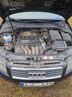 Blue Audi A3 2004 in Riga, with an engine capacity of 2.00 L and mileage of 256 thousand km for 2100 €, photo 10 on AUTOMOTO.COM.LV