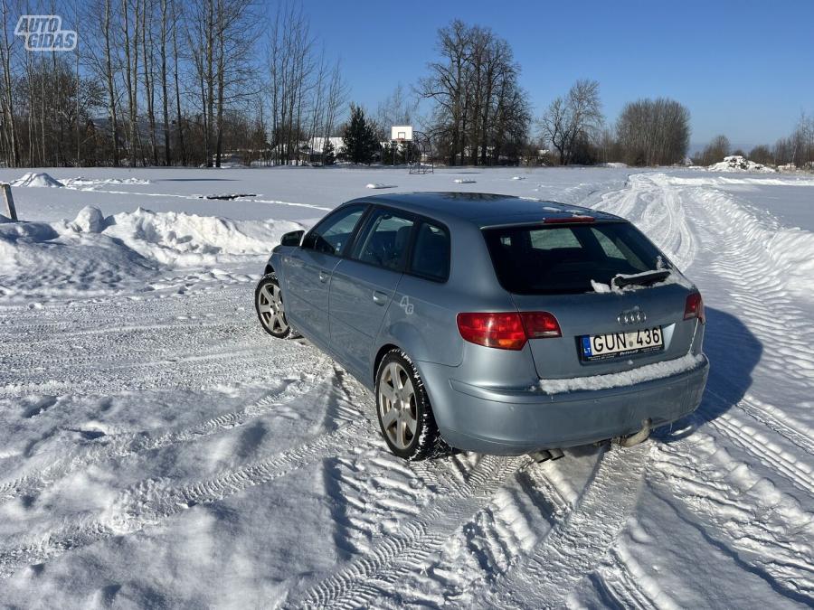 Zils Audi A3 2004 Ukmergė, ar dzinēja tilpumu 2.00 L un nobraukumu 319 tūkst. km par 1550 €, foto 7 vietnē AUTOMOTO.COM.LV