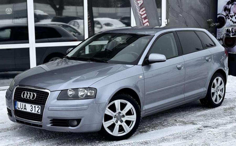 Blue Audi A3 2004 in Radviliskis, with an engine capacity of 2.00 L and mileage of 277 thousand km for 2650 €, photo 1 on AUTOMOTO.COM.LV