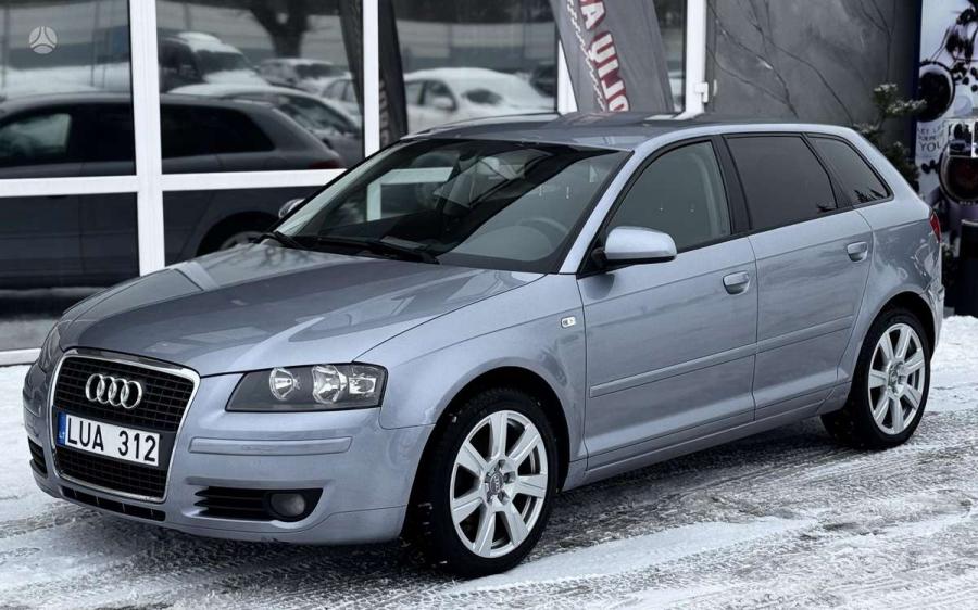 Blue Audi A3 2004 in Radviliskis, with an engine capacity of 2.00 L and mileage of 277 thousand km for 2650 €, photo 3 on AUTOMOTO.COM.LV