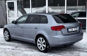 Blue Audi A3 2004 in Radviliskis, with an engine capacity of 2.00 L and mileage of 277 thousand km for 2650 €, photo 8 on AUTOMOTO.COM.LV
