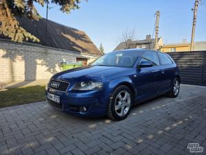 Zils Audi A3 2004 Kauņa, ar dzinēja tilpumu 2.00 L un nobraukumu 355 tūkst. km par 1000 €, foto  vietnē AUTOMOTO.COM.LV