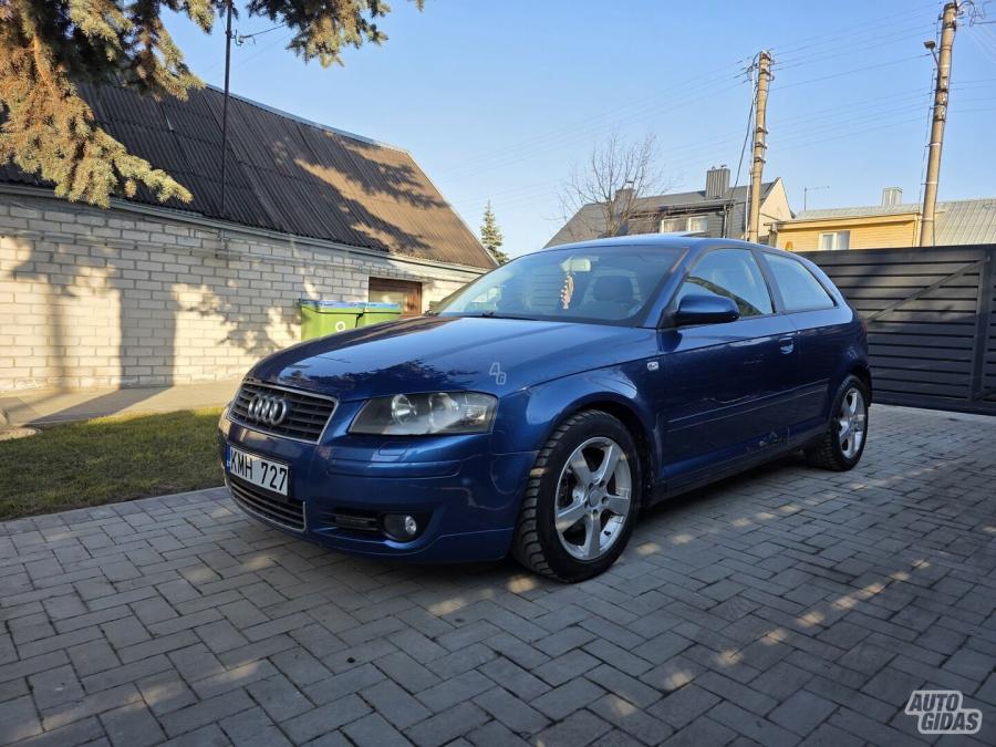 Zils Audi A3 2004 Kauņa, ar dzinēja tilpumu 2.00 L un nobraukumu 355 tūkst. km par 1000 €, foto 1 vietnē AUTOMOTO.COM.LV