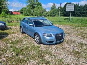 Zils Audi A3 2004 Ludza, ar dzinēja tilpumu 1.60 L un nobraukumu 0 tūkst. km par 3850 €, foto  vietnē AUTOMOTO.COM.LV