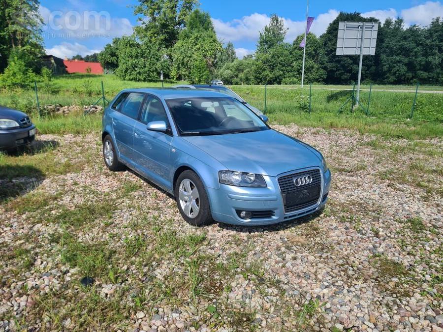 Zils Audi A3 2004 Ludza, ar dzinēja tilpumu 1.60 L un nobraukumu 0 tūkst. km par 3850 €, foto 1 vietnē AUTOMOTO.COM.LV