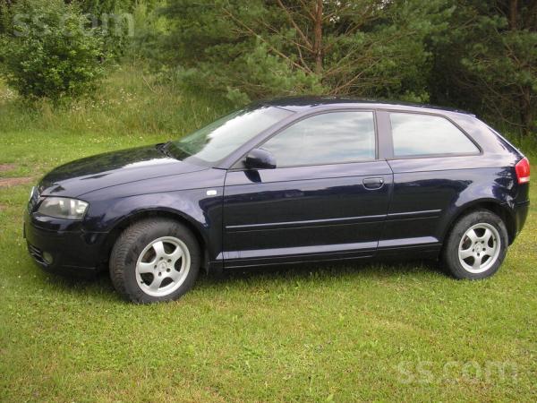 Синий Ауди А3 2004 в Рига, объемом двигателя 1.60 л и пробегом 378 тыс. км за 1850 €, фото 2 на AUTOMOTO.COM.LV