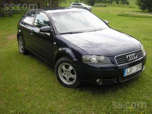 Blue Audi A3 2004 in Riga, with an engine capacity of 1.60 L and mileage of 378 thousand km for 1850 €, photo 4 on AUTOMOTO.COM.LV