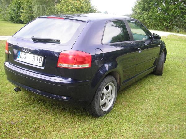 Синий Ауди А3 2004 в Рига, объемом двигателя 1.60 л и пробегом 378 тыс. км за 1850 €, фото 6 на AUTOMOTO.COM.LV