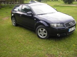 Blue Audi A3 2004 in Riga, with an engine capacity of 1.60 L and mileage of 378 thousand km for 1850 €, photo 9 on AUTOMOTO.COM.LV