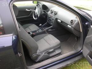 Blue Audi A3 2004 in Riga, with an engine capacity of 1.60 L and mileage of 378 thousand km for 1850 €, photo 10 on AUTOMOTO.COM.LV
