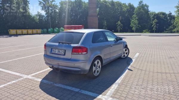 Blue Audi A3 2004 in Saldus, with an engine capacity of 2.00 L and mileage of 323 thousand km for 2200 €, photo 3 on AUTOMOTO.COM.LV