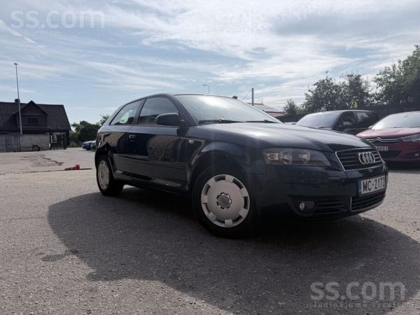 Blue Audi A3 2004 in Jekabpils, with an engine capacity of 1.60 L and mileage of 269 thousand km for 1790 €, photo 2 on AUTOMOTO.COM.LV