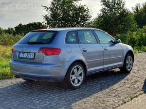Blue Audi A3 2004 in Daugavpils, with an engine capacity of 1.90 L and mileage of 300 thousand km for 2700 €, photo 4 on AUTOMOTO.COM.LV