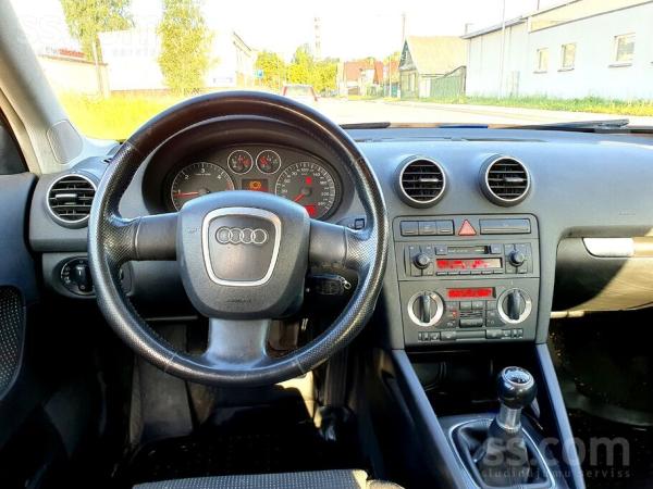 Zils Audi A3 2004 Daugavpils, ar dzinēja tilpumu 1.90 L un nobraukumu 300 tūkst. km par 2700 €, foto 5 vietnē AUTOMOTO.COM.LV