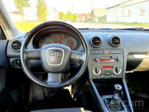 Blue Audi A3 2004 in Daugavpils, with an engine capacity of 1.90 L and mileage of 300 thousand km for 2700 €, photo 6 on AUTOMOTO.COM.LV