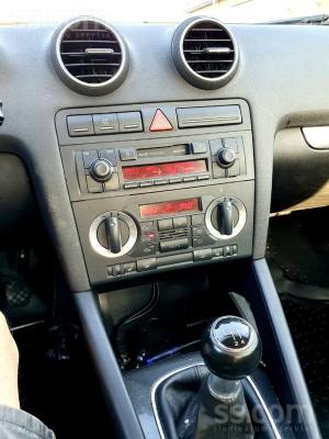 Blue Audi A3 2004 in Daugavpils, with an engine capacity of 1.90 L and mileage of 300 thousand km for 2700 €, photo 8 on AUTOMOTO.COM.LV