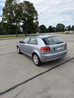 Zils Audi A3 2004 Rīga, ar dzinēja tilpumu 1.90 L un nobraukumu 293 tūkst. km par 1800 €, foto 4 vietnē AUTOMOTO.COM.LV