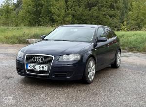 Zils Audi A3 2004 Viļņa, ar dzinēja tilpumu 2.00 L un nobraukumu 219 tūkst. km par 1950 €, foto  vietnē AUTOMOTO.COM.LV